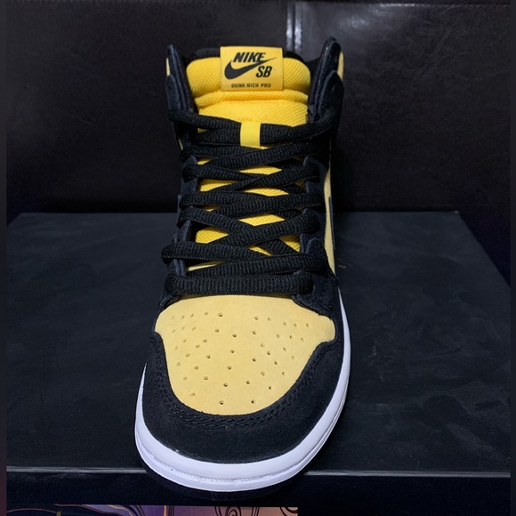 Nike | Shoes | Nike Sb Dunk High Reverse Golden Rod | Poshmark